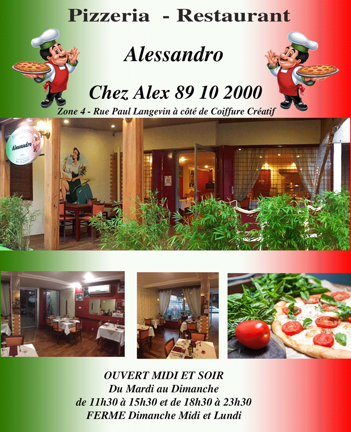 Abjmail - Alessandro - Nouveau Restaurant Pizzeria en Zone 4